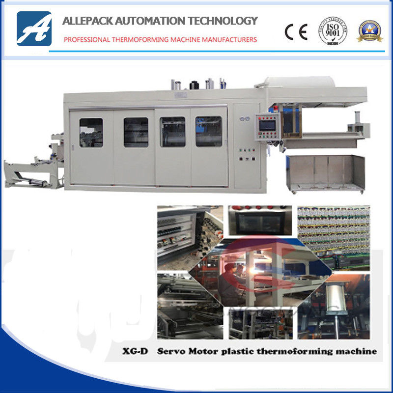 Automatic Thermoforming Machine Servo Motor Driver System 1200*750mm